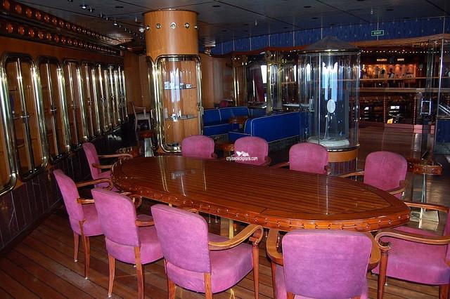 Carnival Paradise Blue Riband Library Pictures