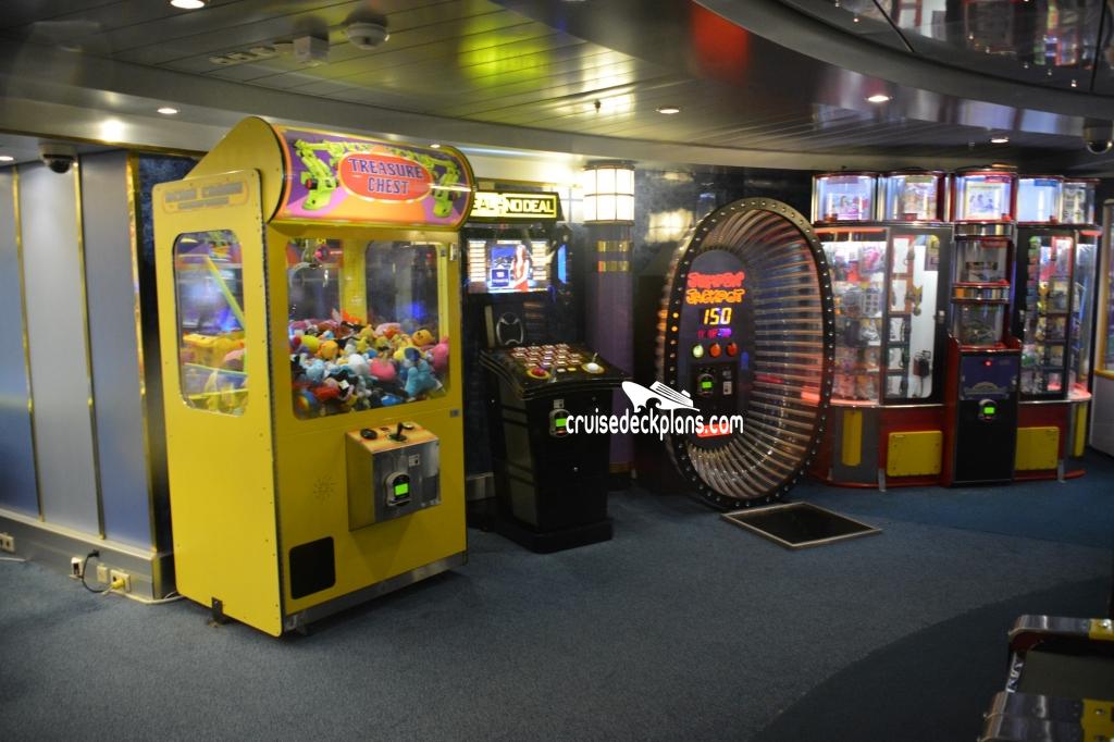 Liberty of the Seas Video Arcade Pictures