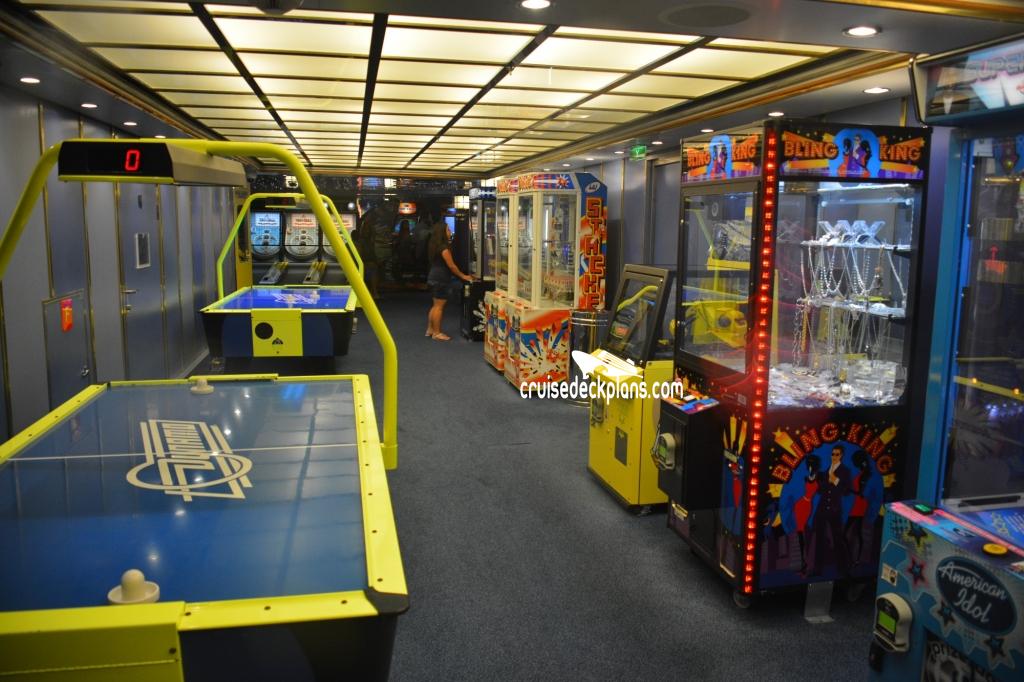Liberty of the Seas Video Arcade Pictures