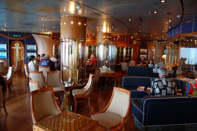 Carnival Paradise Blue Riband Library Pictures