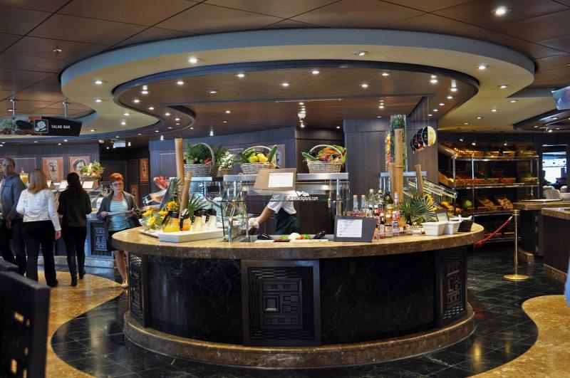 MSC Splendida Bora Bora Buffet Pictures