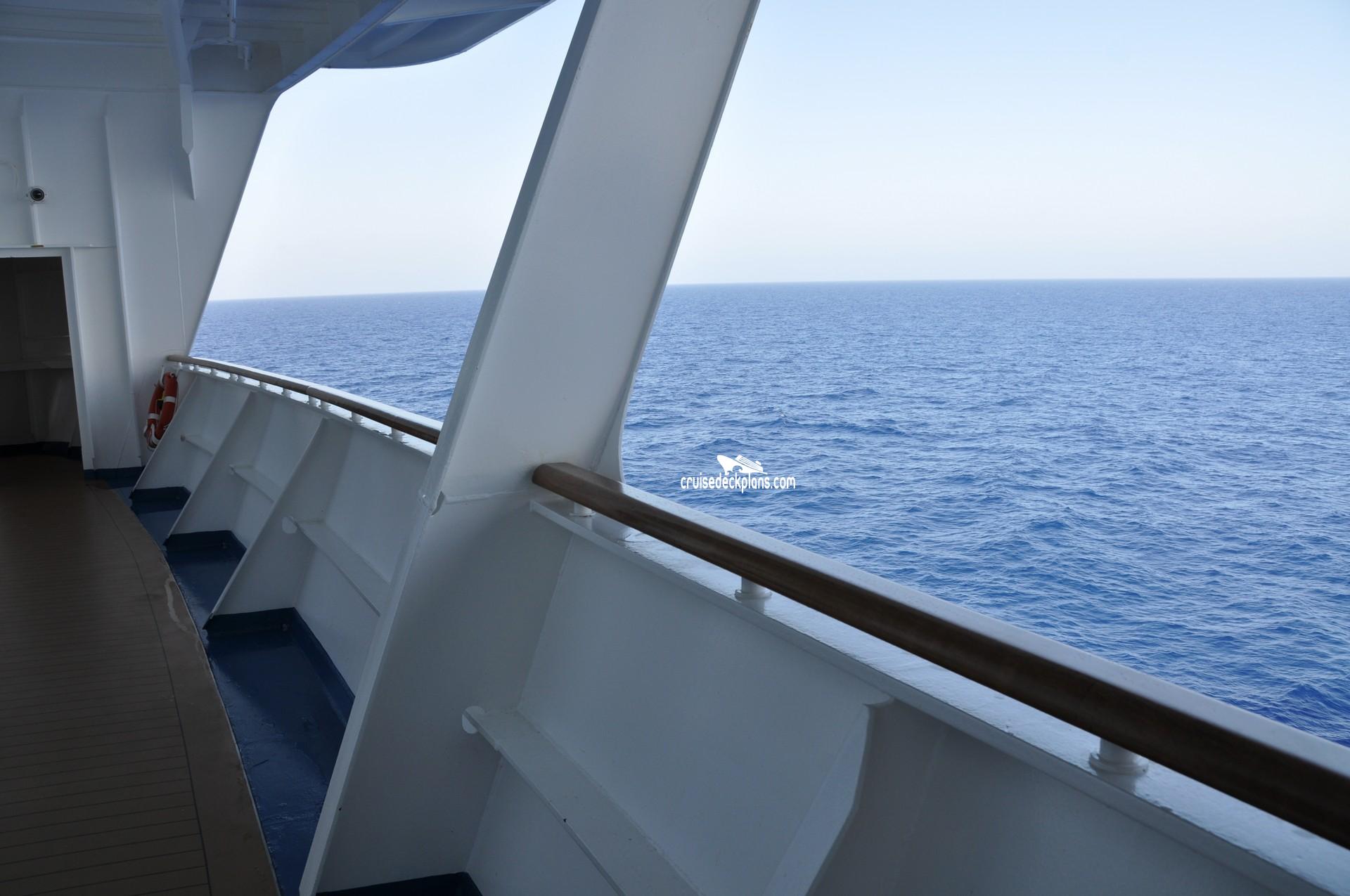 Ruby Princess Outside Promenade Deck Pictures