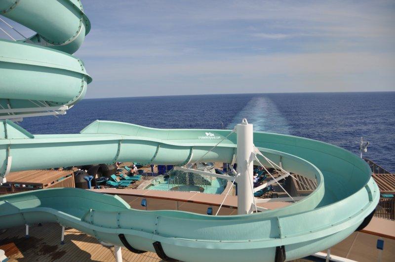 Carnival Miracle Water Slide