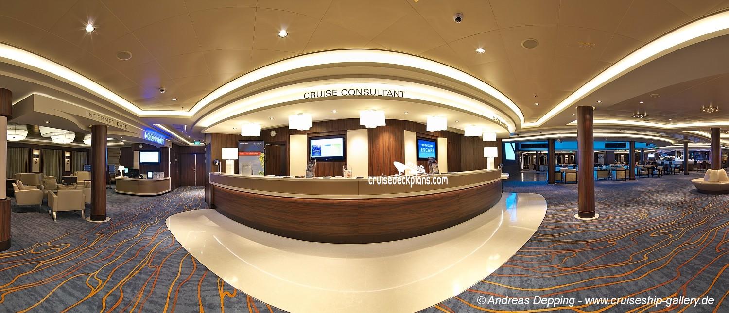 Norwegian Escape Atrium Pictures