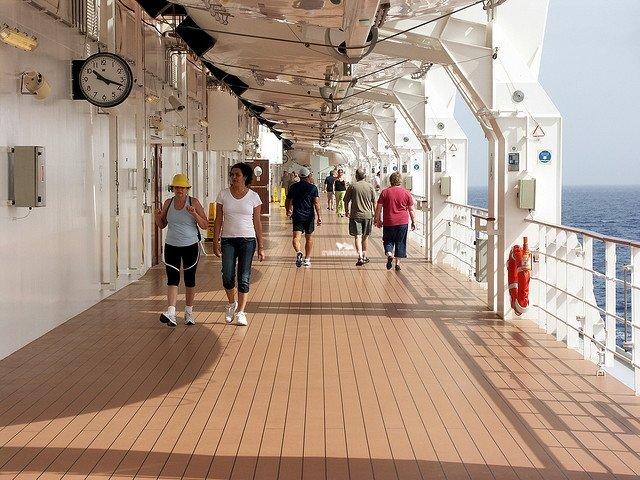 MSC Magnifica Outside Promenade Pictures