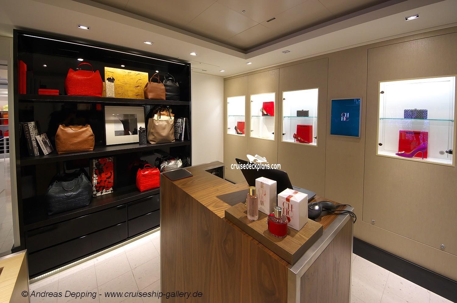 Norwegian Escape Tradewinds and Duty Shops Pictures