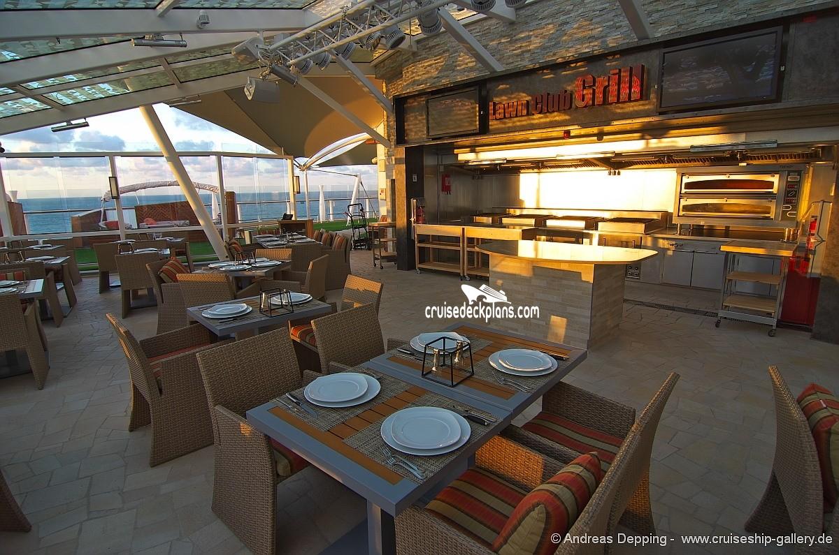 Celebrity Reflection Lawn Club Grill Pictures