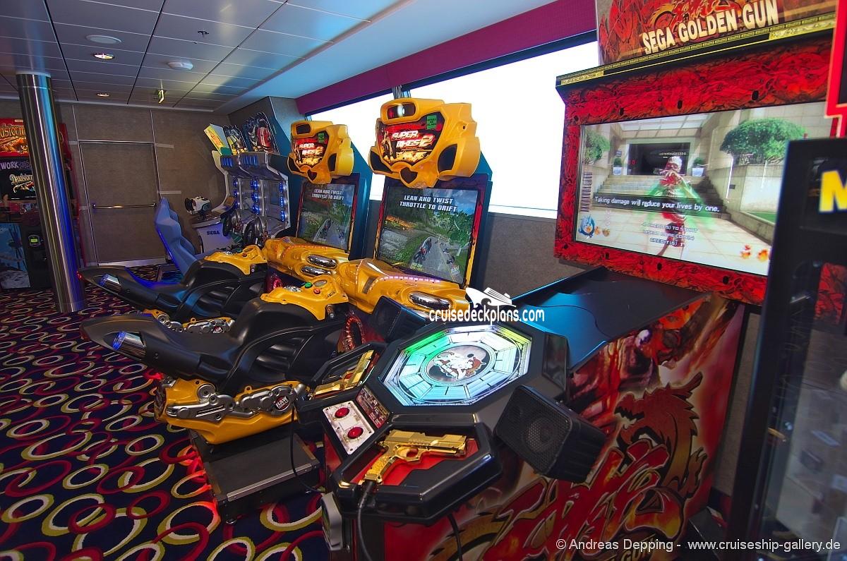 Celebrity Reflection Video Arcade Pictures