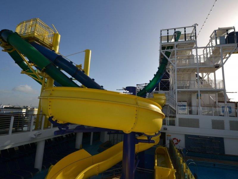 Norwegian Escape Family Waterslide Pictures