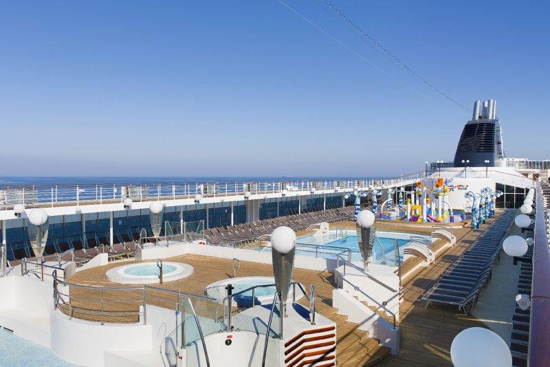 MSC Opera Le Piscine Pool Area Pictures