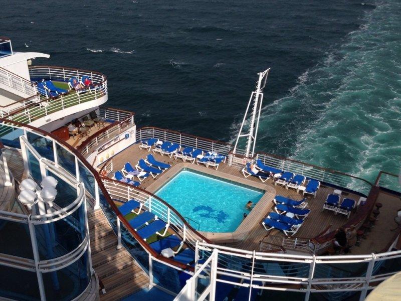 Crown Princess Terrace Pool Pictures