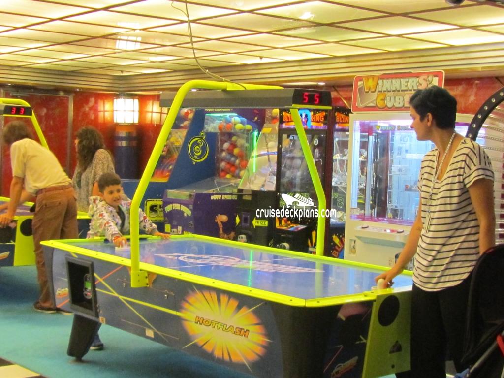 Explorer of the Seas Video Arcade Pictures