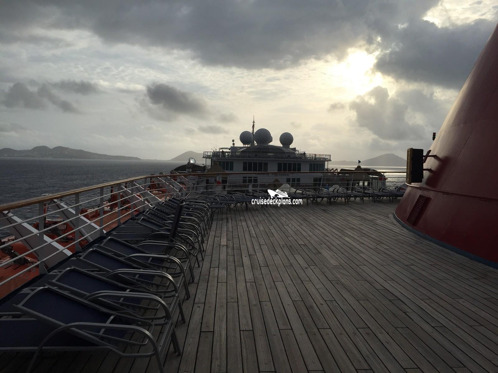 Carnival Fascination Sports Deck Pictures