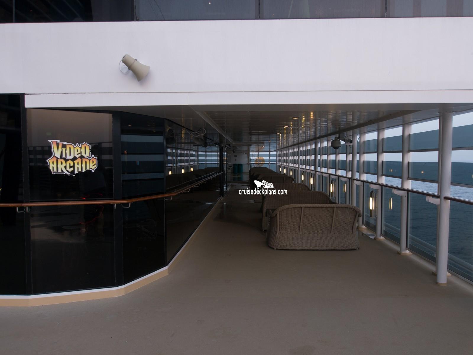 Norwegian Epic Video Arcade Pictures