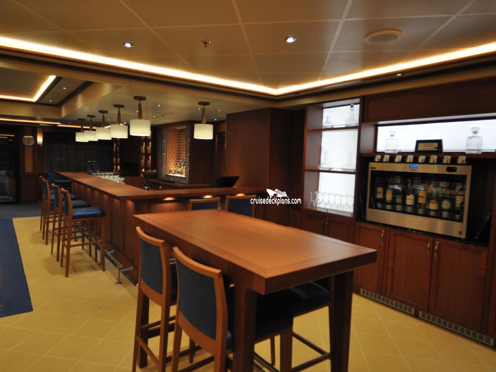 Carnival Vista Library Bar Pictures