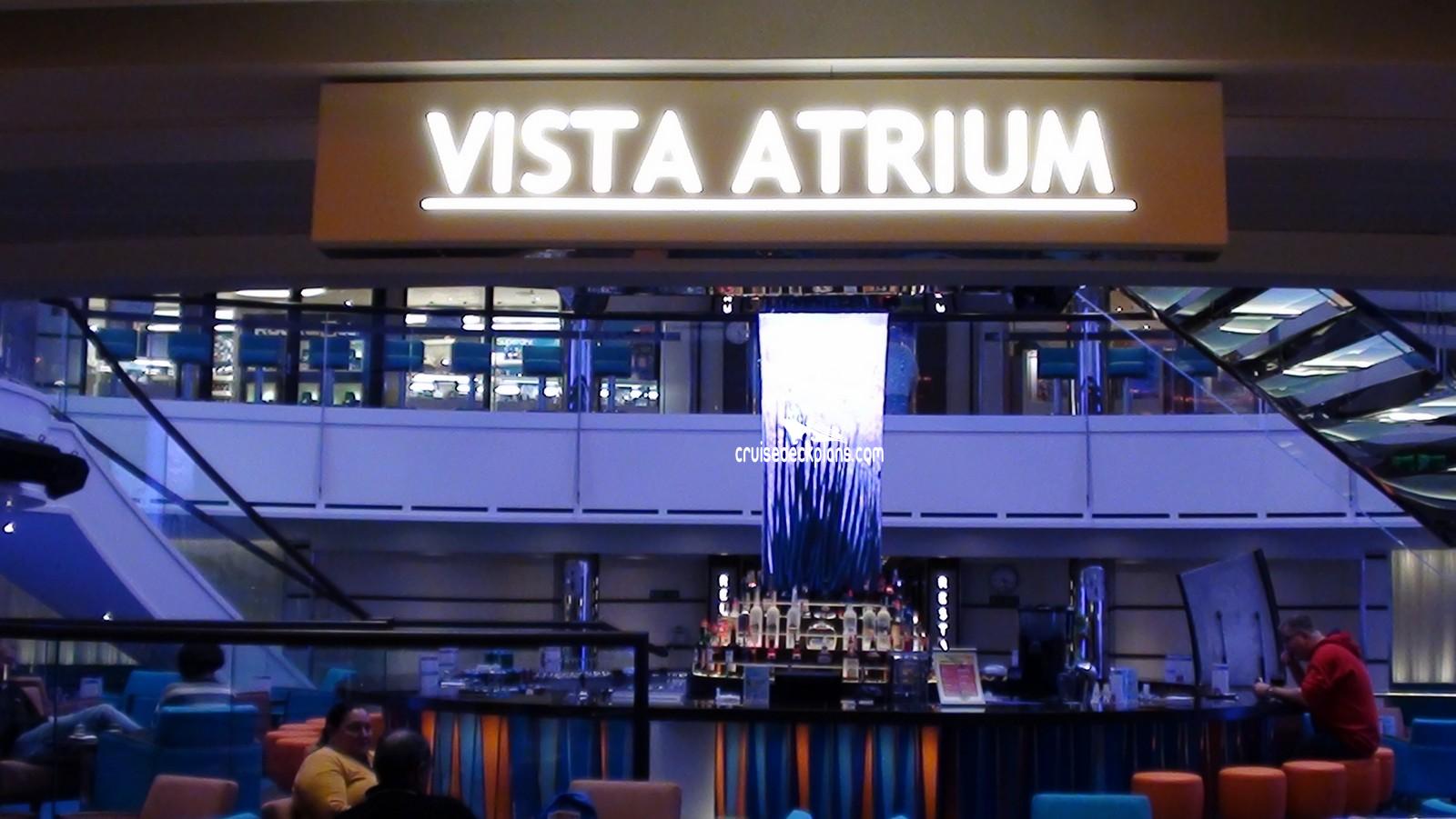 Carnival Vista Vista Lobby and Bar Pictures