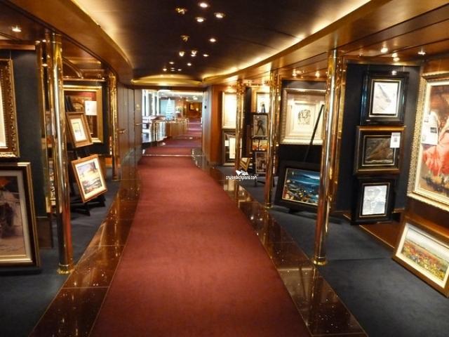 Eurodam Art Gallery Pictures