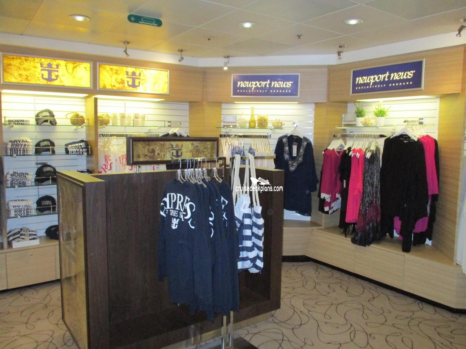 Empress of the Seas Royal Shops Pictures