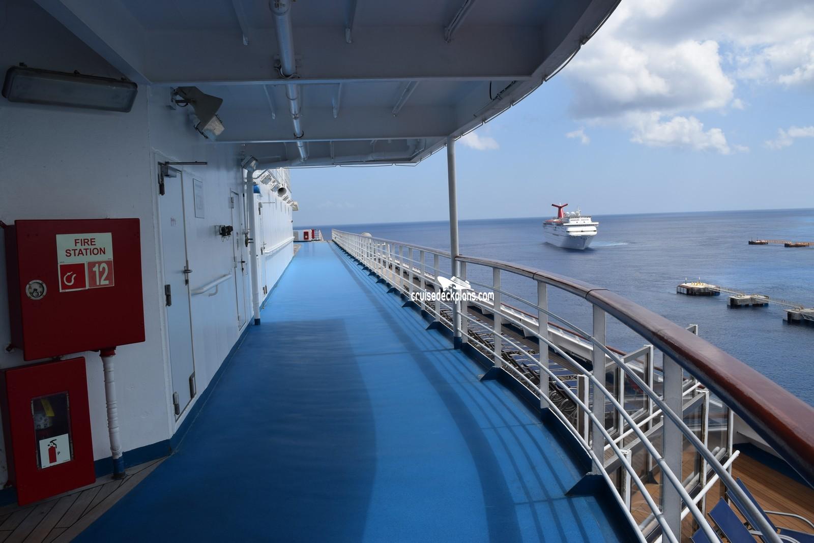 Carnival Triumph Jogging Track Pictures