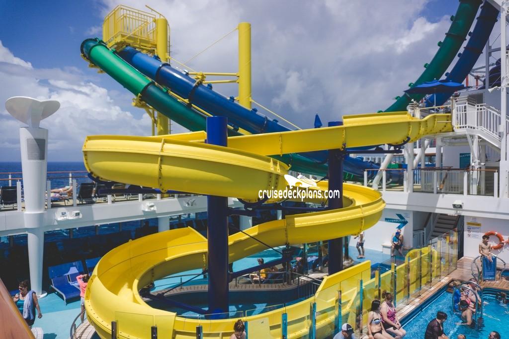 Norwegian Escape Family Waterslide Pictures