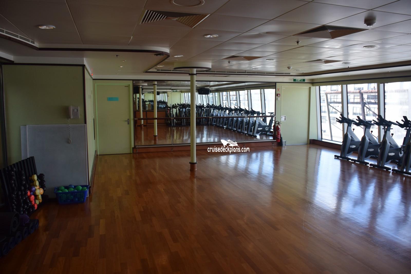 Norwegian Dawn Fitness Center Pictures