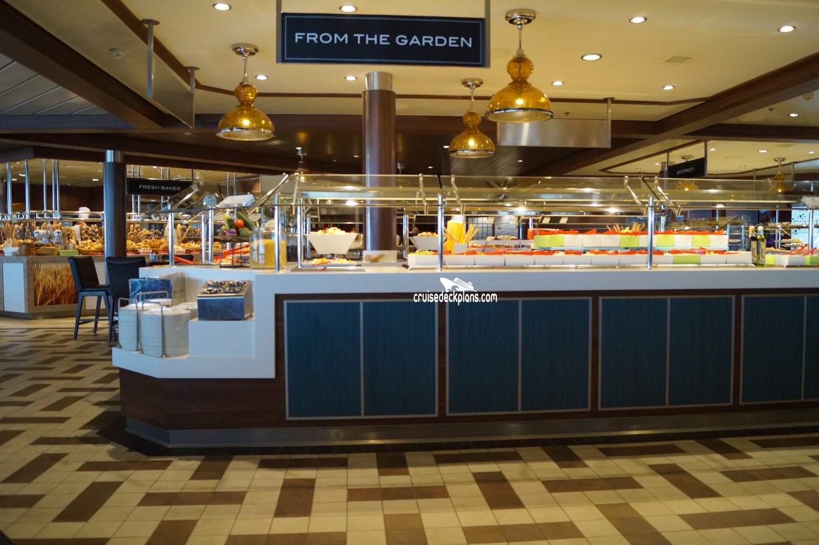 Anthem of the Seas Windjammer Marketplace Pictures