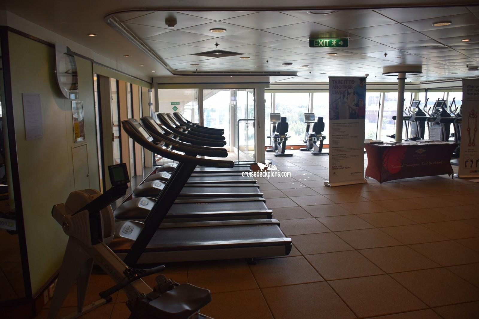 Norwegian Dawn Fitness Center Pictures