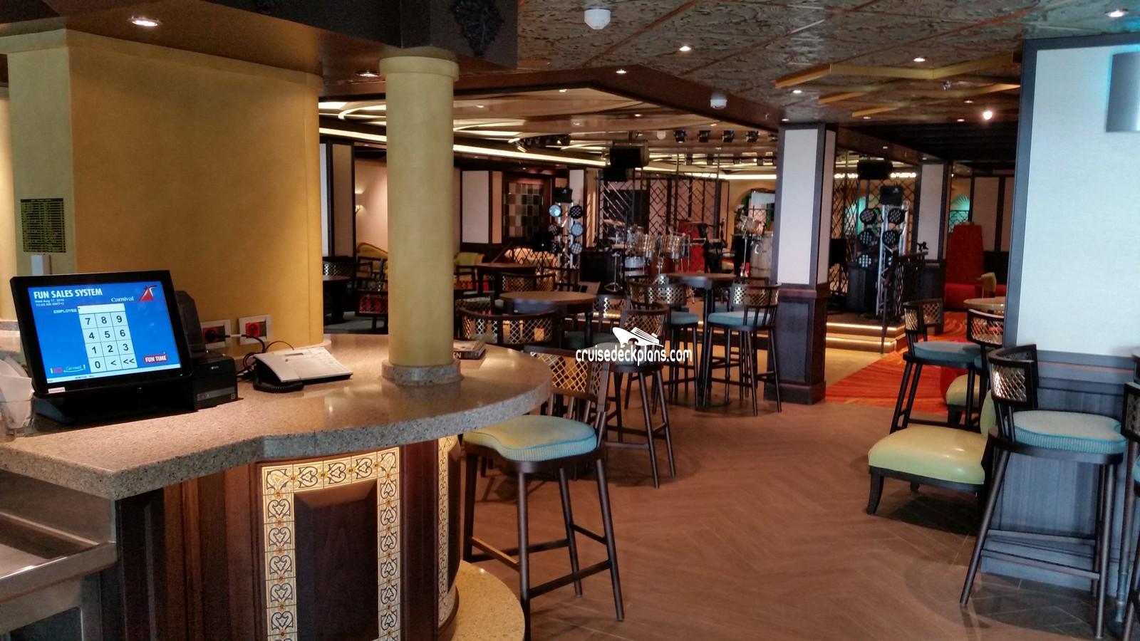 Carnival Vista Havana Bar Pictures