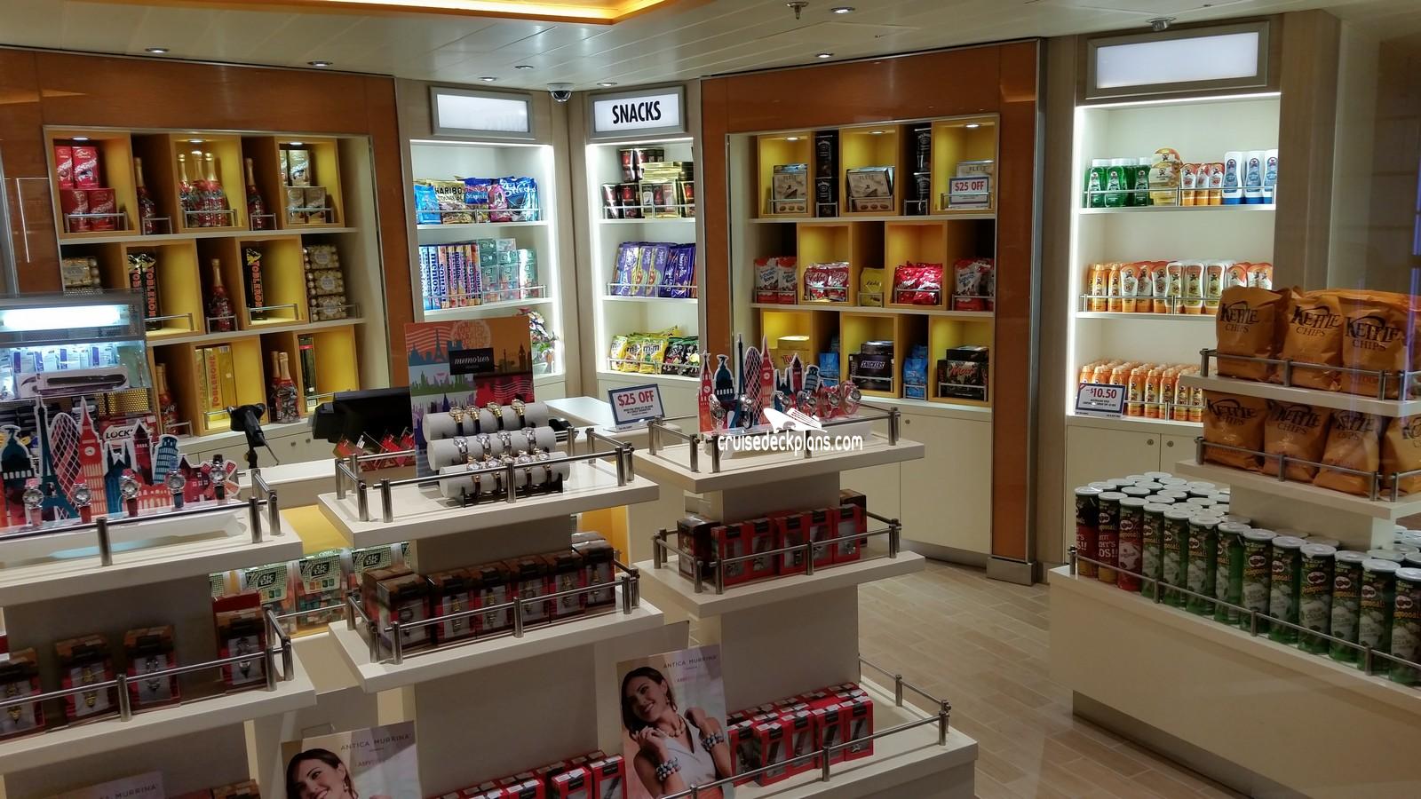 Carnival Vista Fun Shops Pictures