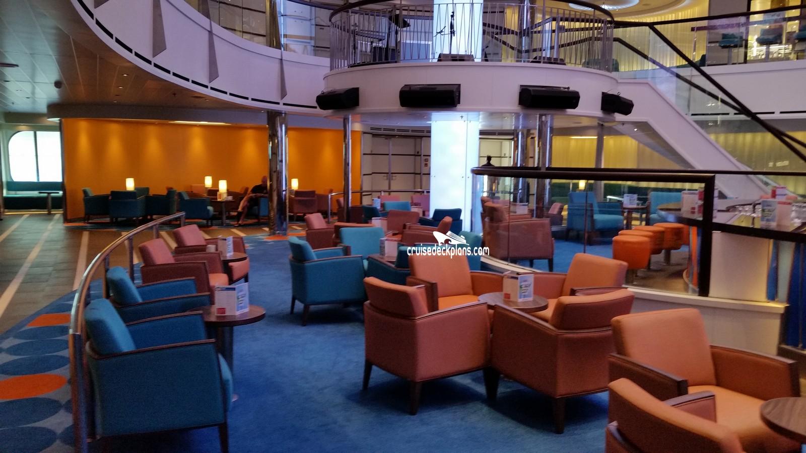 Carnival Vista Vista Lobby and Bar Pictures