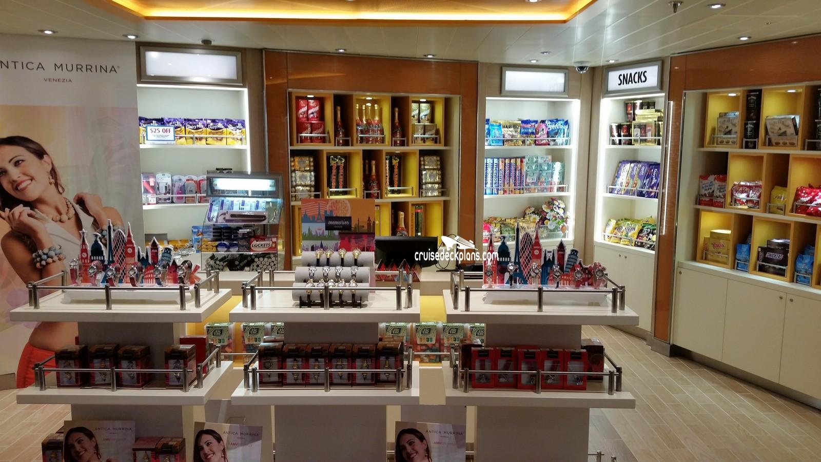 Carnival Vista Fun Shops Pictures