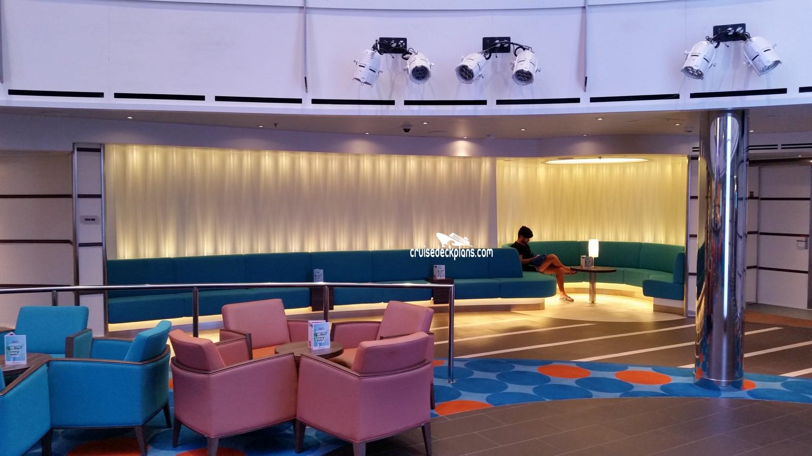 Carnival Vista Vista Lobby and Bar Pictures