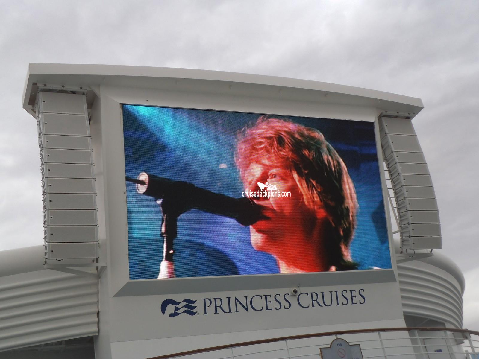 Golden Princess Movies Under the Stars Pictures