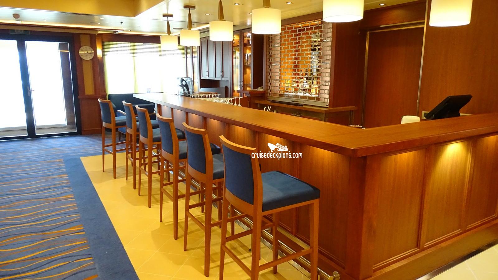 Carnival Vista Library Bar Pictures
