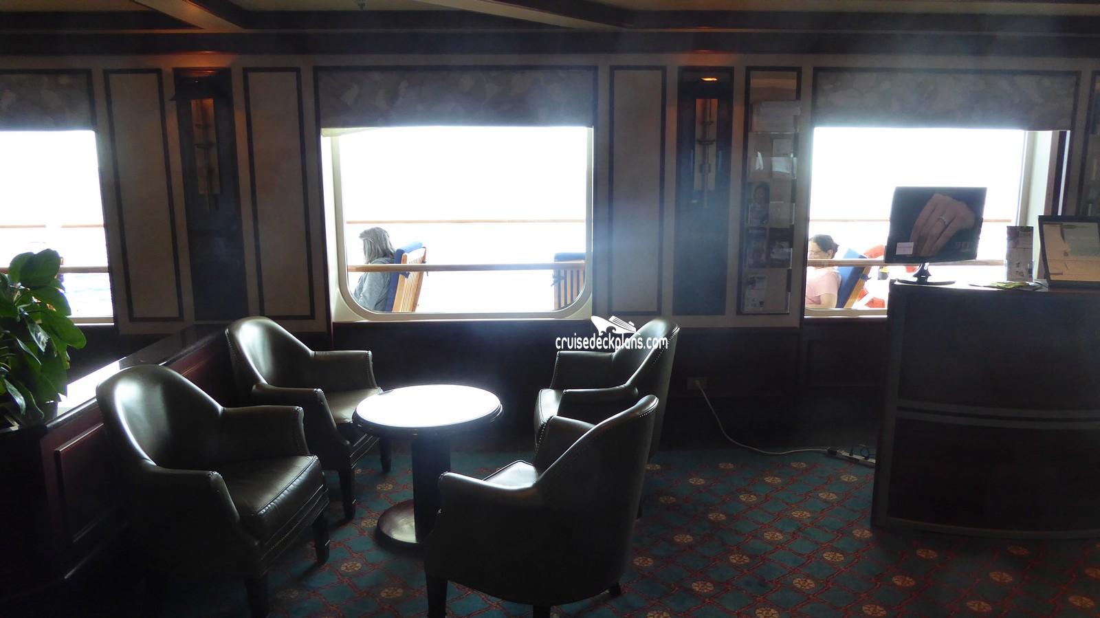 Crown Princess Circle Desk Pictures