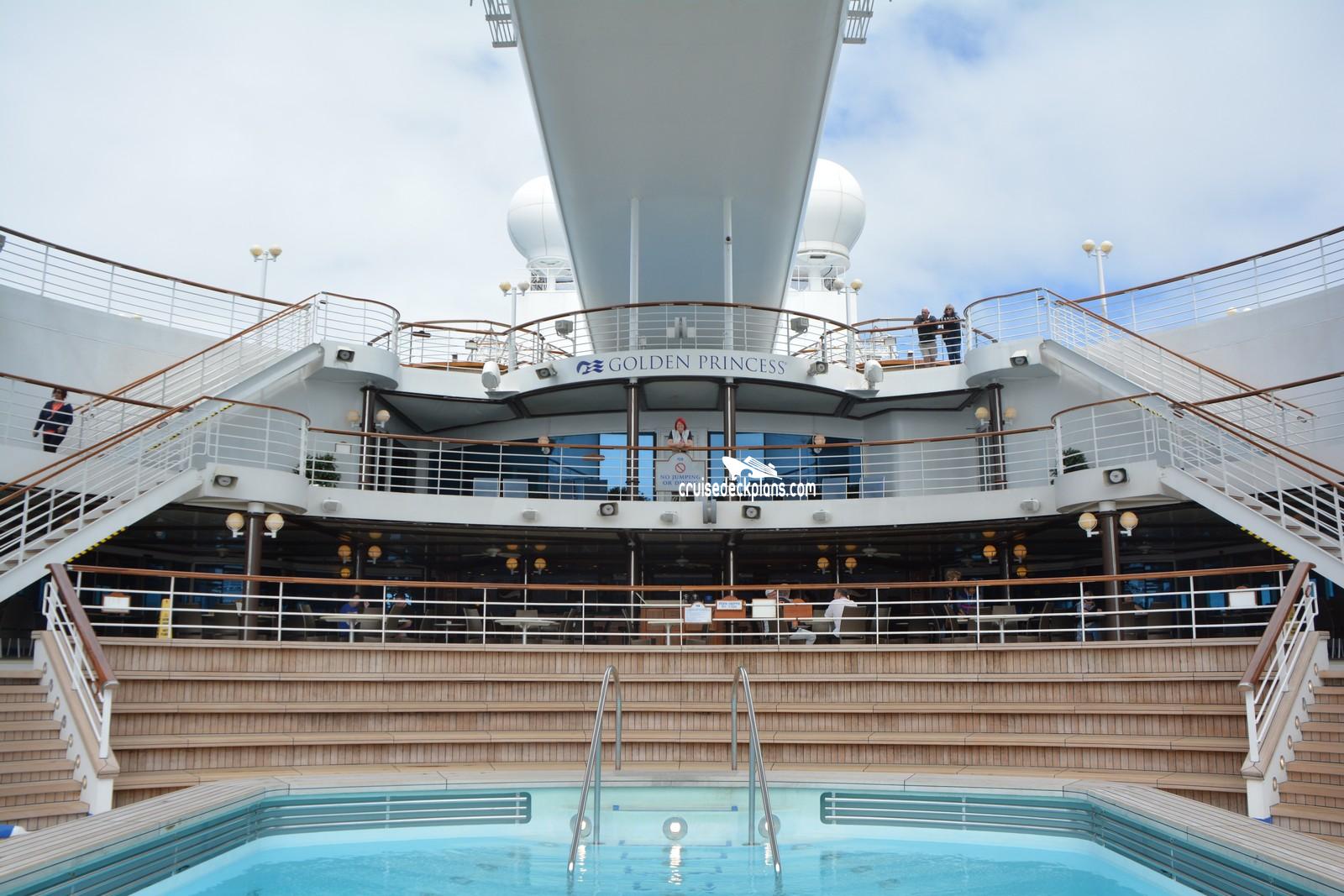 Golden Princess Terrace Pool Pictures