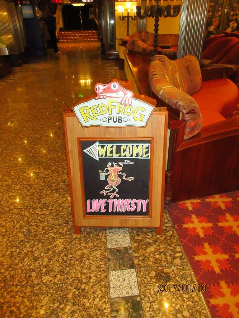 Carnival Pride RedFrog Pub Pictures