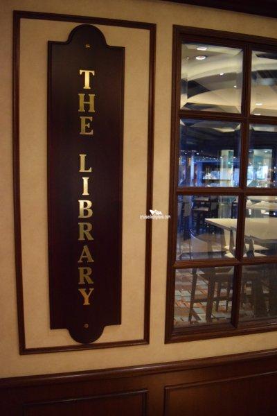 Ruby Princess Library Pictures