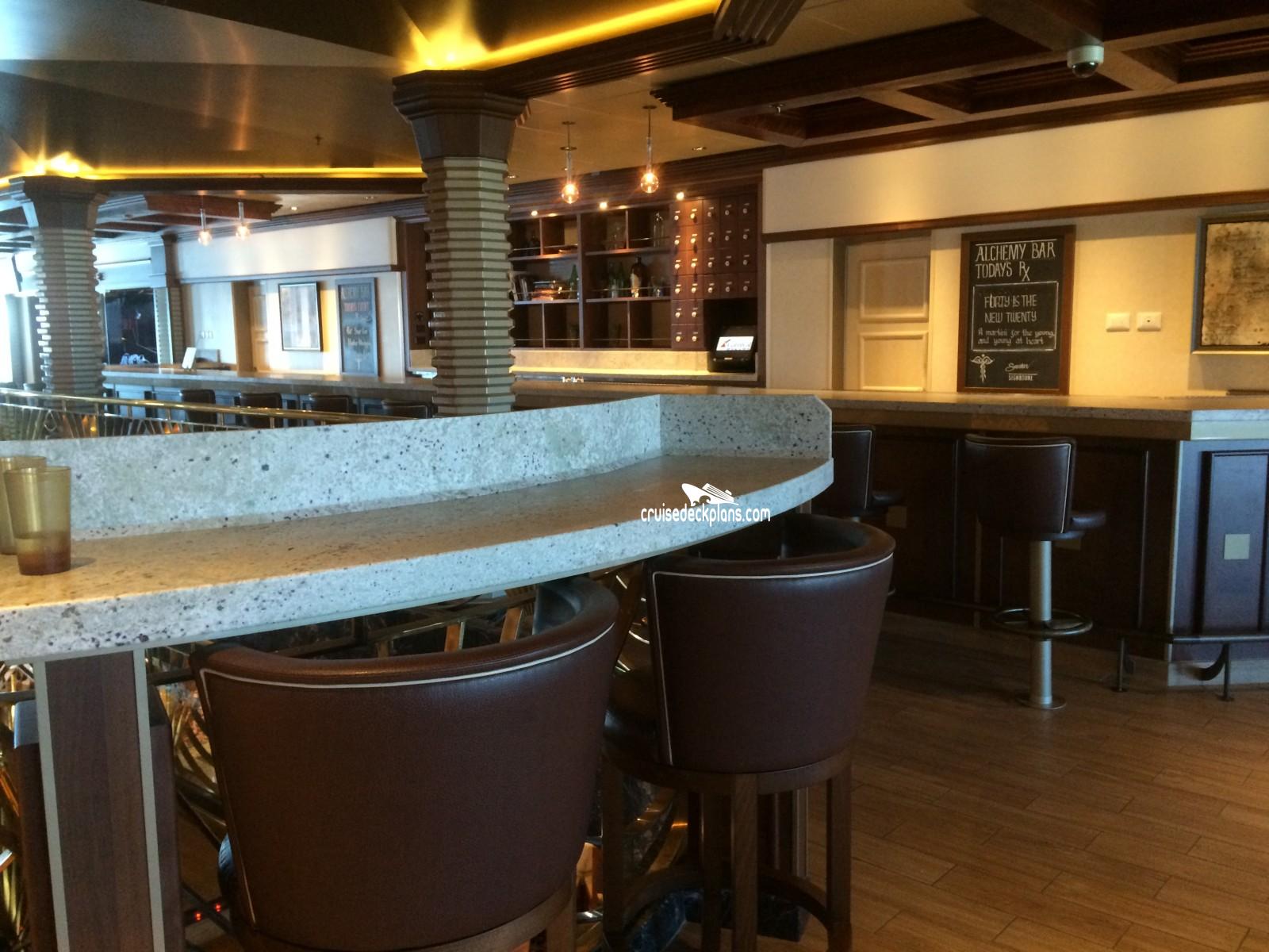 Carnival Imagination Alchemy Bar Pictures