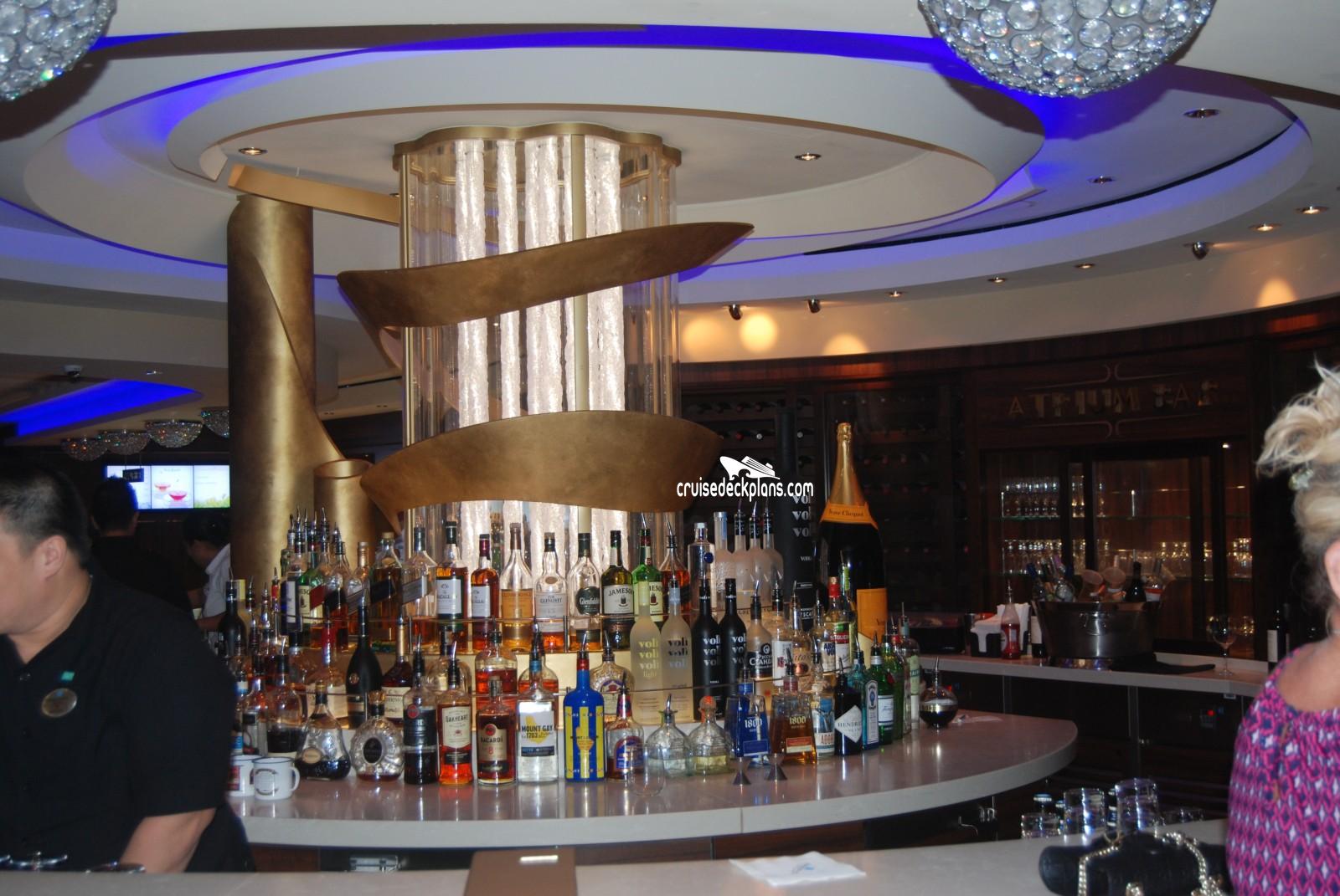 Norwegian Escape Bar At The Atrium Pictures