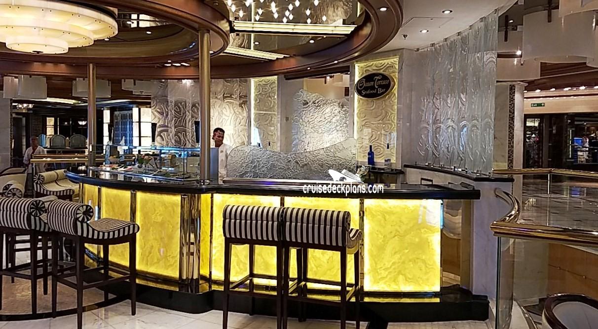 Regal Princess Ocean Terrace Seafood Bar Pictures