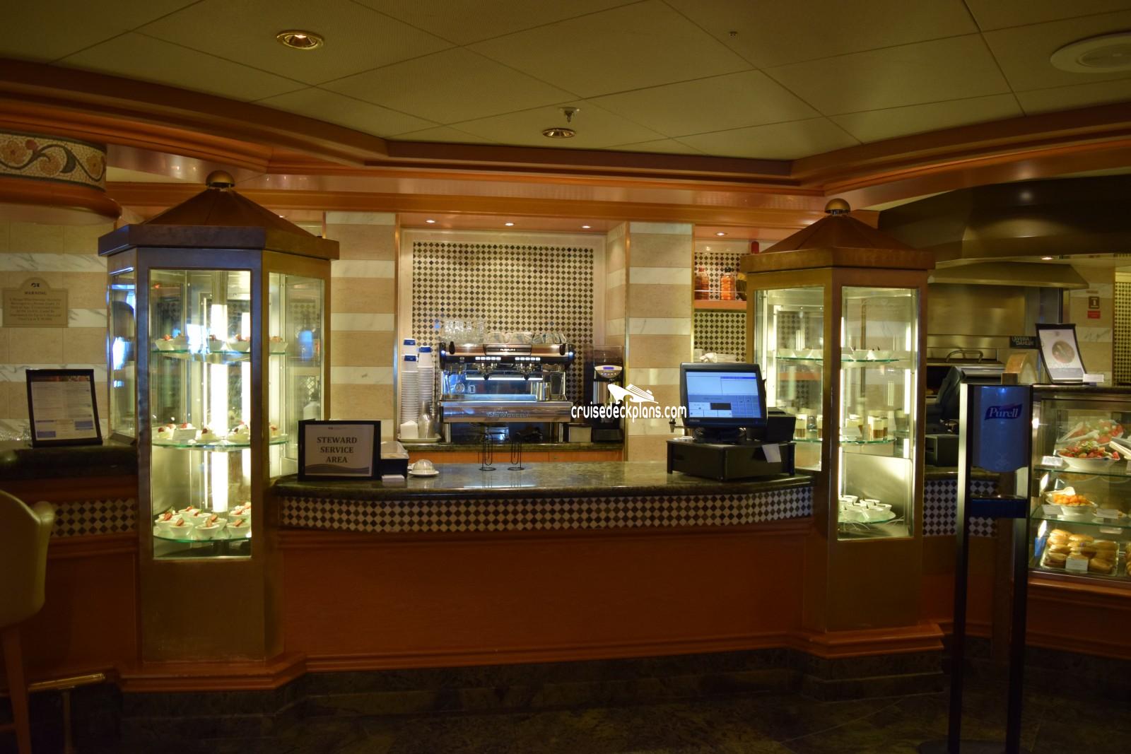Ruby Princess International Cafe Pictures