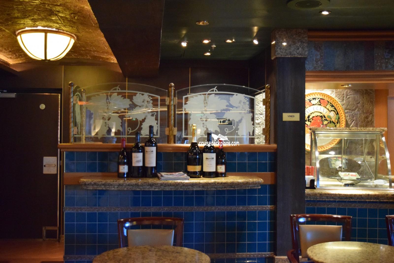 Ruby Princess Vines Bar Pictures