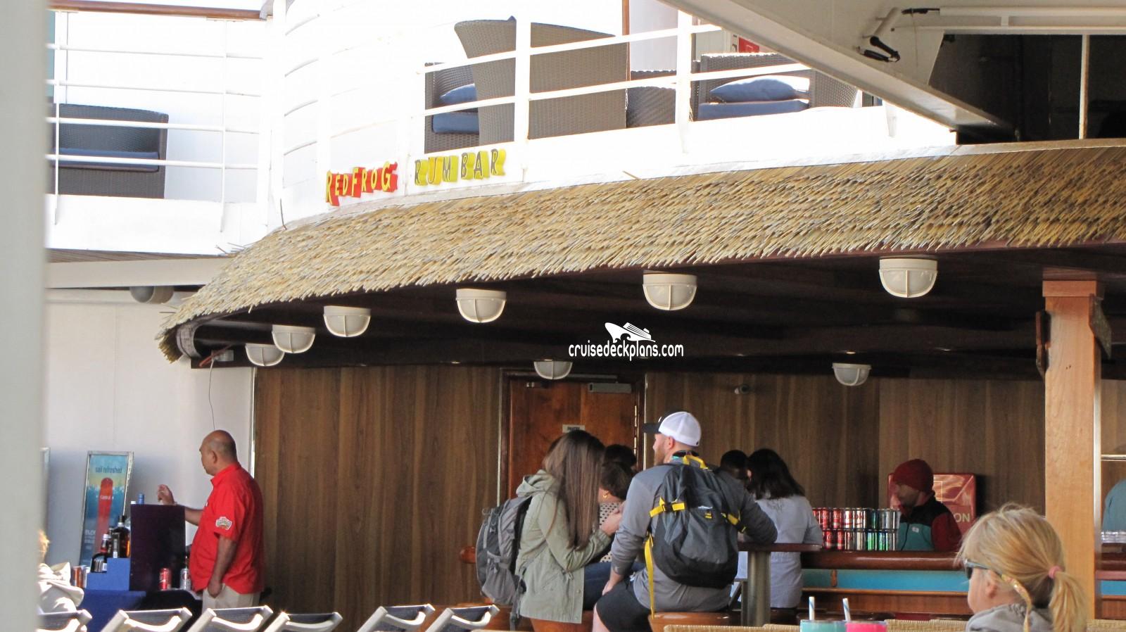 Carnival Ecstasy Red Frog Rum Bar Pictures