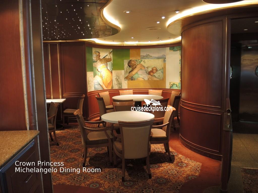 Crown Princess Michelangelo Dining Room Pictures