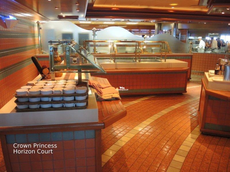 Crown Princess Horizon Court Pictures