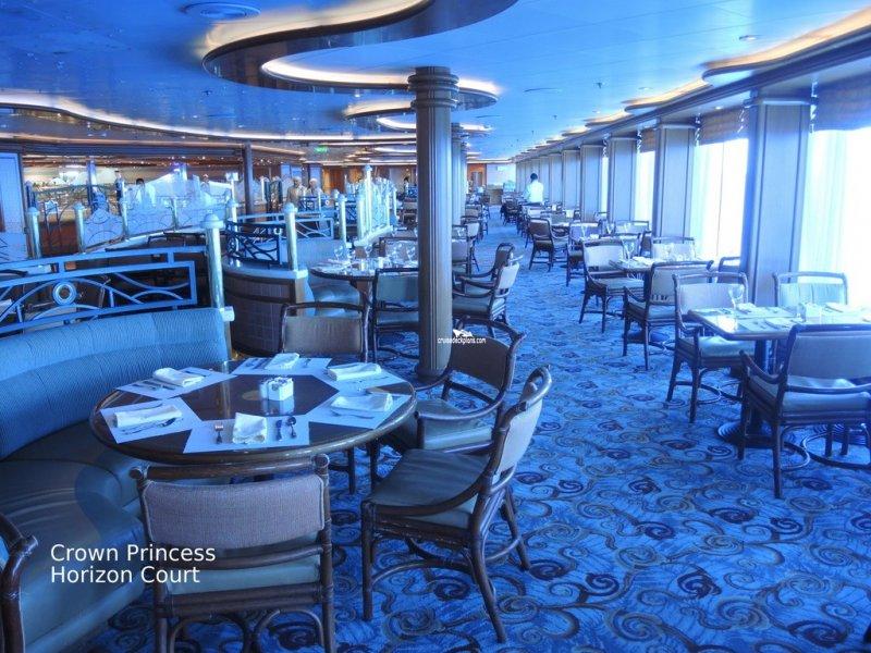 Crown Princess Horizon Court Pictures