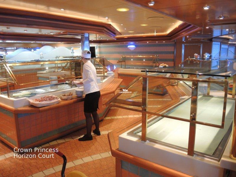 Crown Princess Horizon Court Pictures