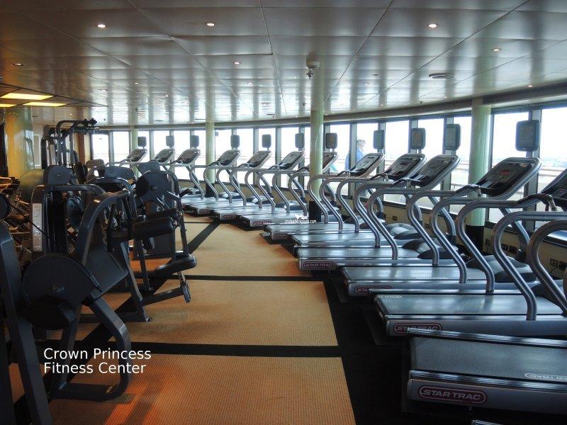 Crown Princess Fitness Center Pictures