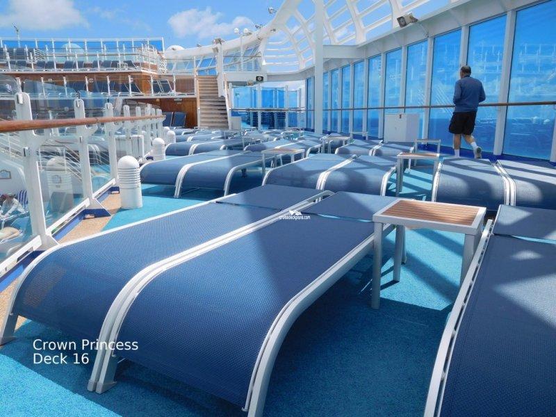 Crown Princess Sun Deck Pictures